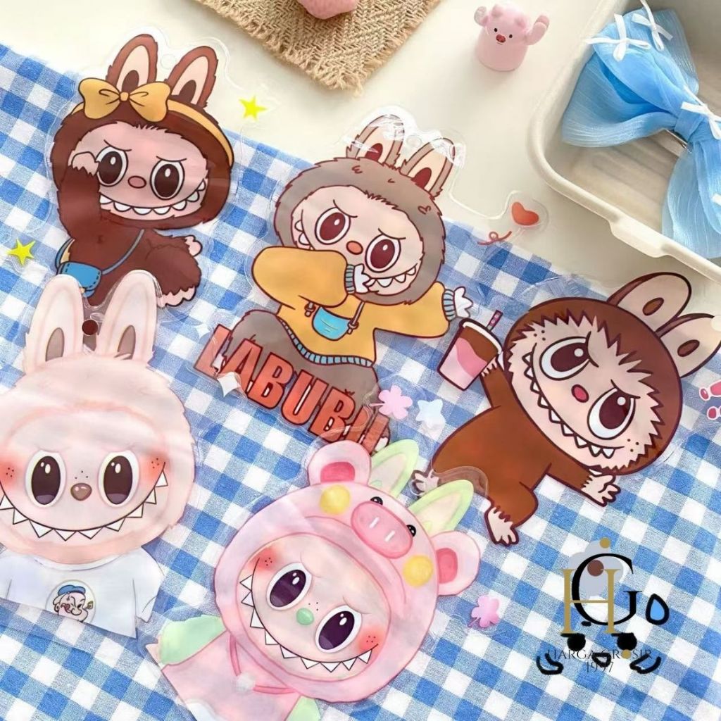 Jual Pouch Zipper Minuman Full Body Labubu Pastel Kp-1741 Plastik ...