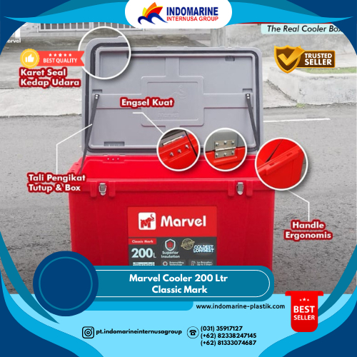 Jual Marvel Cooler 200 Ltr Classic Mark (CoolBox - IceBox - Es box ...