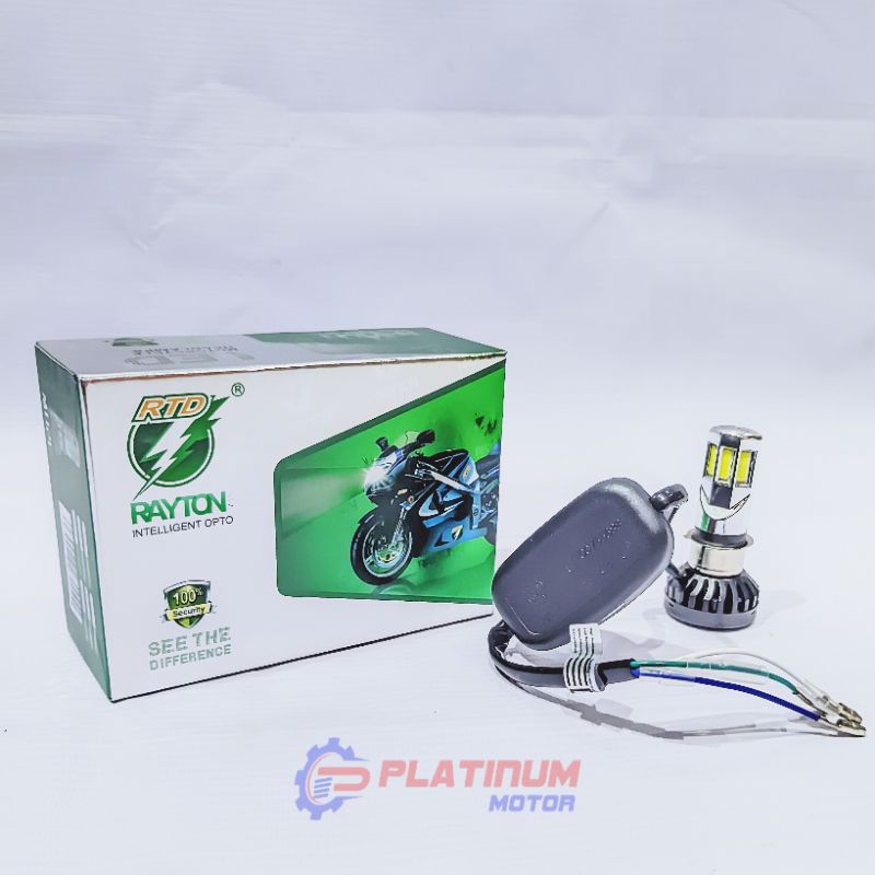 Jual lampu led motor RTD RAYTON ORIGINAL 6 SISI | Shopee Indonesia