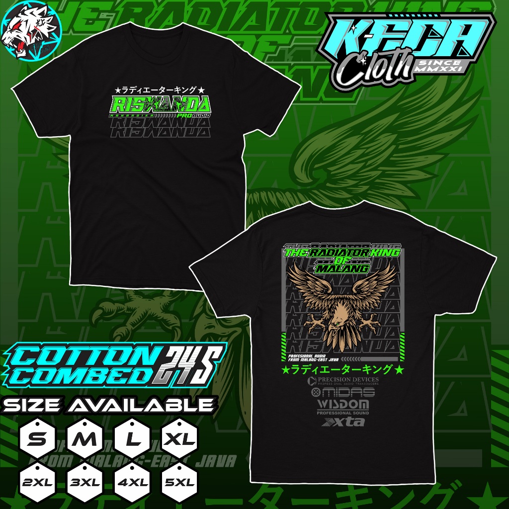 Jual Kaos RISWANDA Mahardika The Radiator King Of Malang Kaos Sound ...