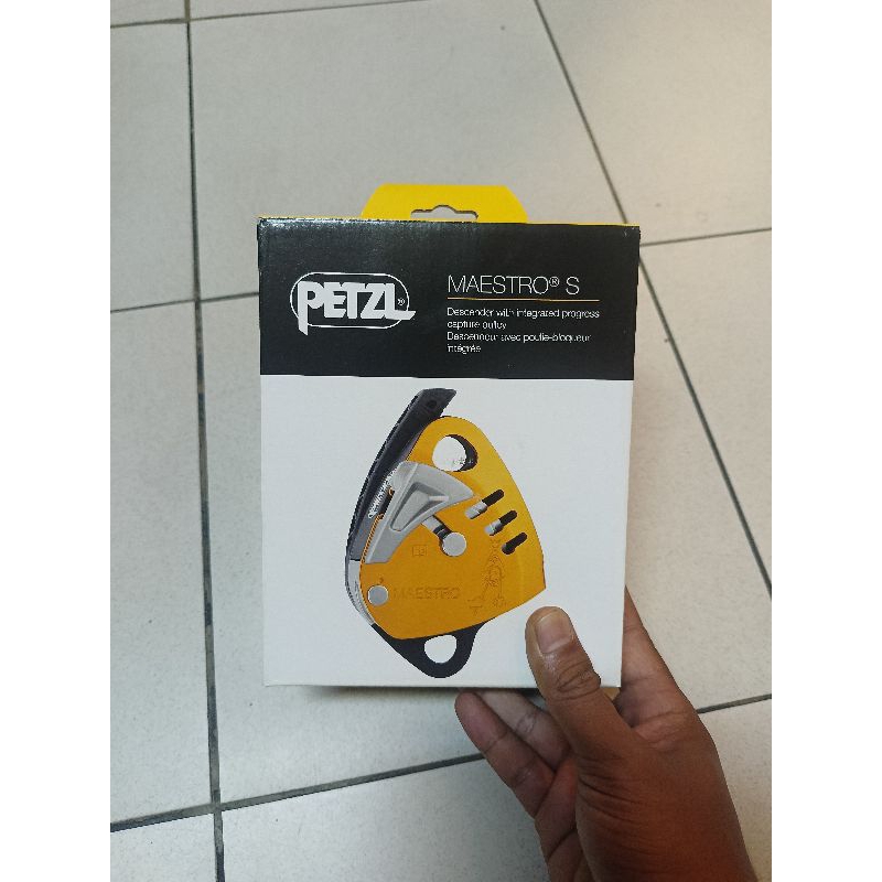 Jual Petzl Maestro S Descender / Safety Petzl 100% Original | Shopee ...