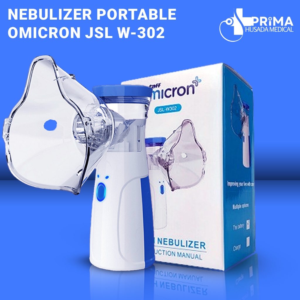 Jual Nebulizer Taff Omicron Alat Bantu Pernapasan Nebulizer Portable ...