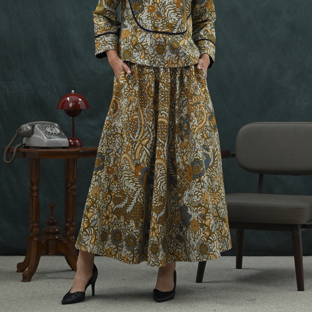 Jual NONA RARA - Keke Skirt Solo P0388, Rok batik wanita modern ...