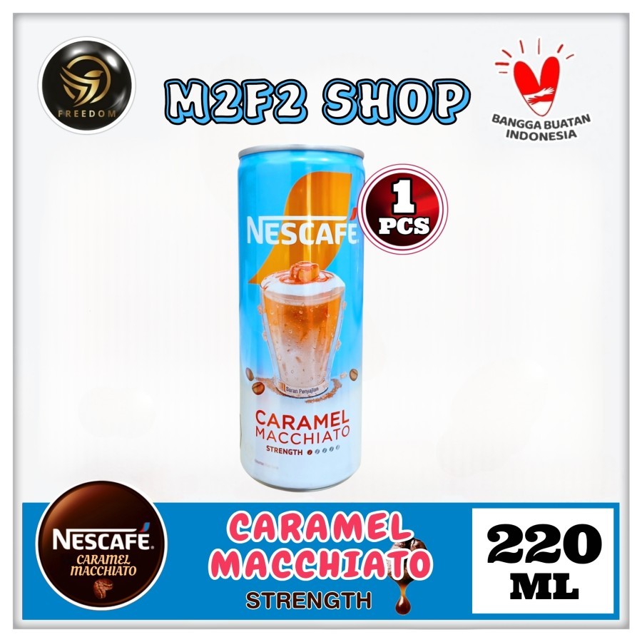 Jual Kopi Nescafe Ala Cafe Caramel Macchiato Kaleng | Can - 220 ml ...