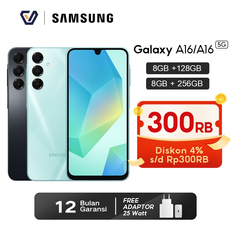 Jual Official Samsung Galaxy A16 4G/5G 8+128GB/8+256GB 6,5 inch 5 ...
