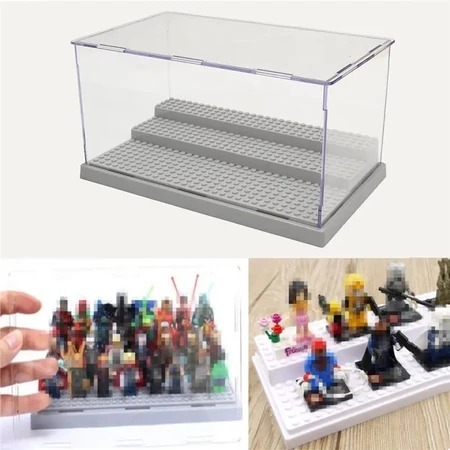 Jual Rak Box Akrilik Mika Untuk Brick Mini Figur | Shopee Indonesia