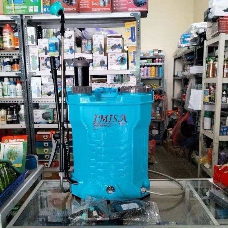 Jual IMISA SPRAYER16 LITER 2IN1 (ELEKTRIK&MANUAL) | Shopee Indonesia