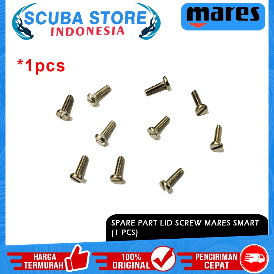 Jual Spare Part Dive Comp Computer Mares Smart Lid Screw for Cap ...