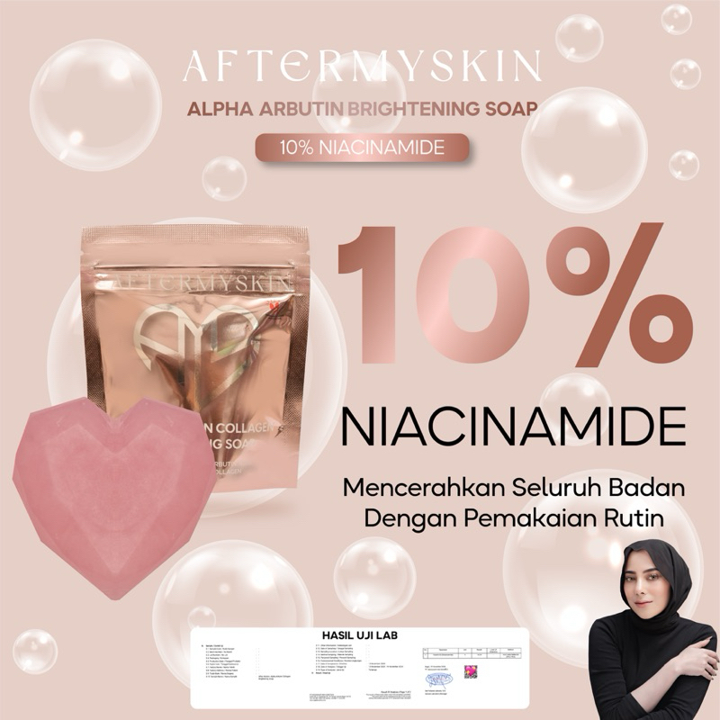 Jual AFTERMYSKIN - Alpha Arbutin Collagen Brightening Body Wash Bar ...