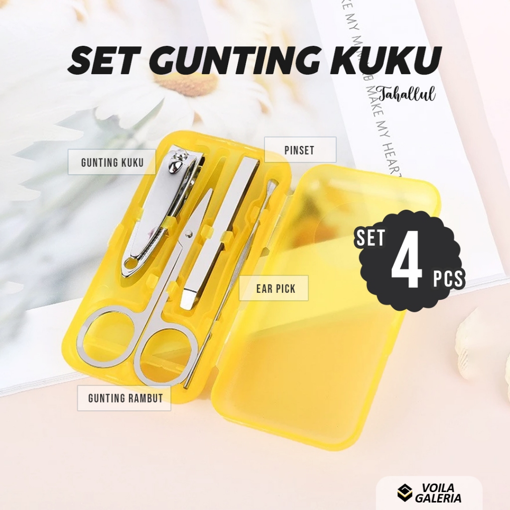 Jual Set Gunting Kuku Untuk Tahallul Haji Umroh - Pemotong Kuku dan ...
