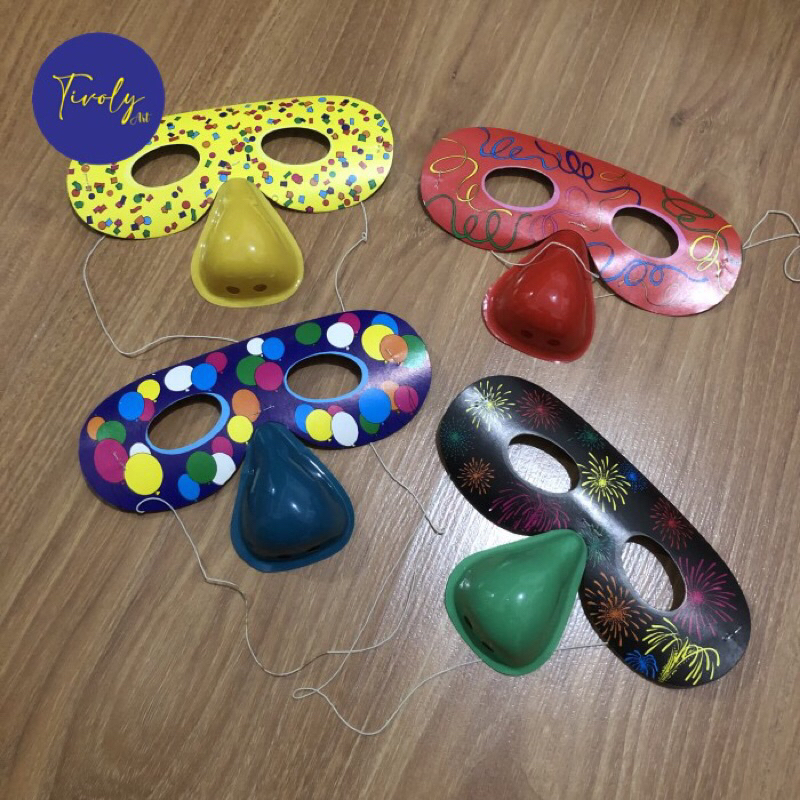 Jual Topeng Kertas Badut isi 10 Pcs | Topeng Badut isi 10 Pcs | Shopee ...