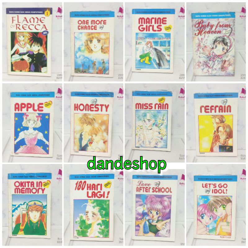Jual Komik Serial Cantik Klasik Elex Media Sekali Tamat Oneshot (List Biru) Bekas Preloved One ...