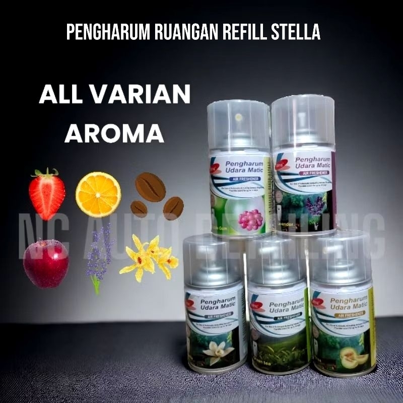 Jual Pengharum ruangan Refill stella otomatis refill zone 225 ml ...