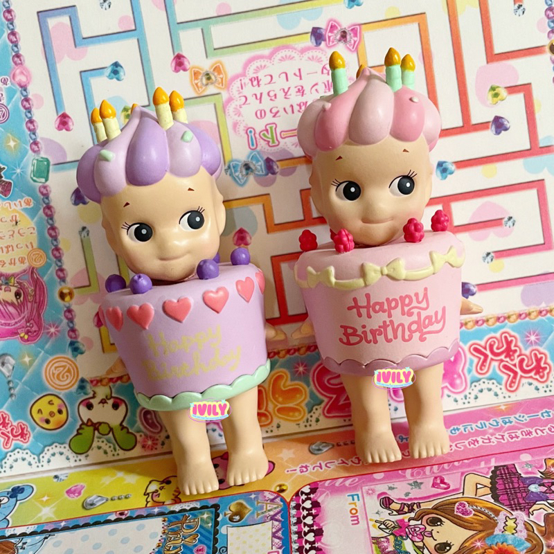 Jual Sonny Angel Birthday Cake Special Series: Raspberry cake pink ...