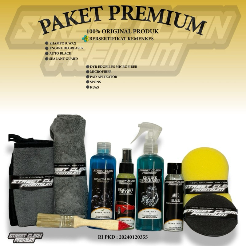 Jual PAKET CUCI LENGKAP PREMIUM | PAKET CUCI LENGKAP KENDARAAN MOTOR ...