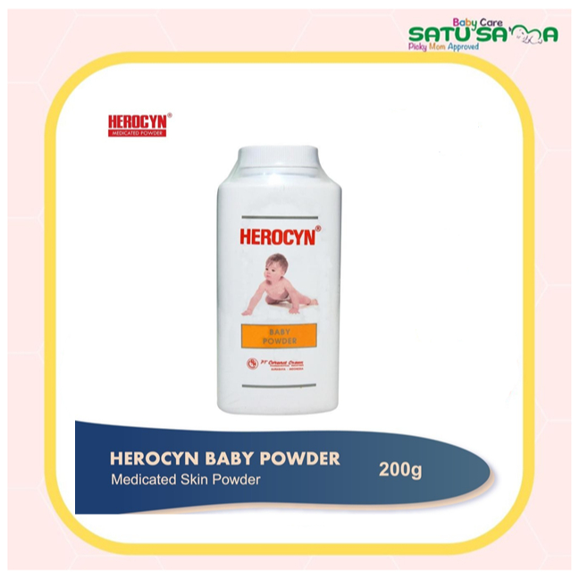 Jual HEROCYN BABY POWDER 200 G | Shopee Indonesia