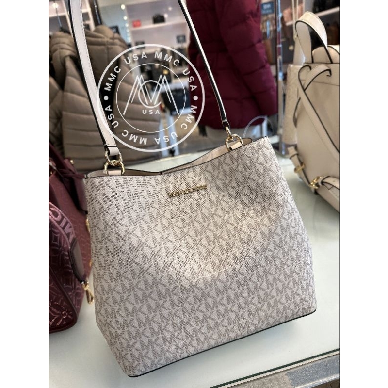 Jual MK PRATT MEDIUM BUCKET SHOULDER BAG | Shopee Indonesia