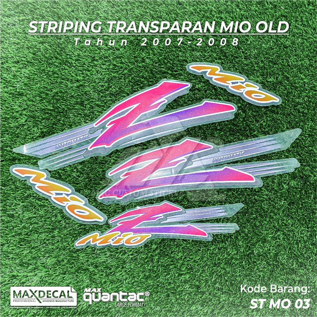 Jual STIKER STRIPING TRANSPARAN MAXDECAL MIO SPORTY - NEW DESIGN STRIPING TRANSPARAN MIO Z ...