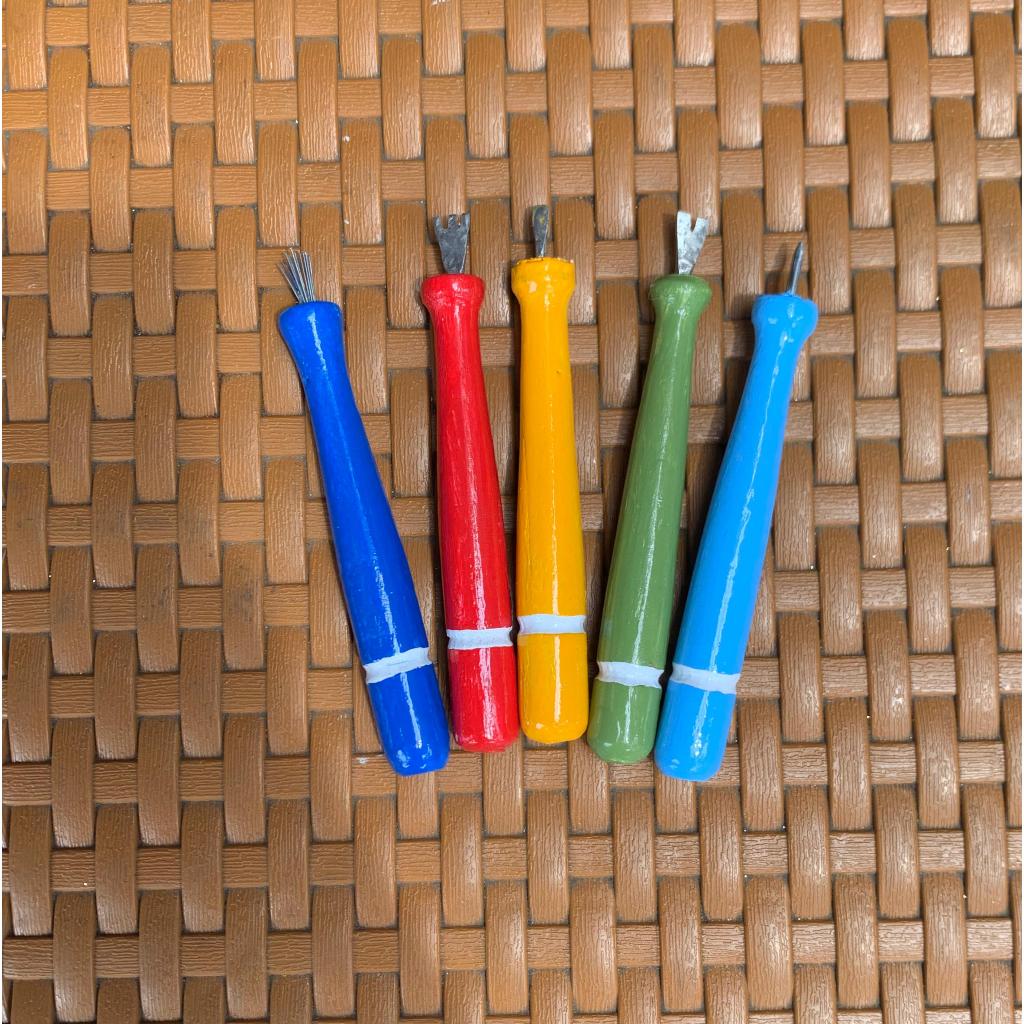 Jual Alat kerik crayon merek gores ada 5 mata made in bandung | Shopee ...