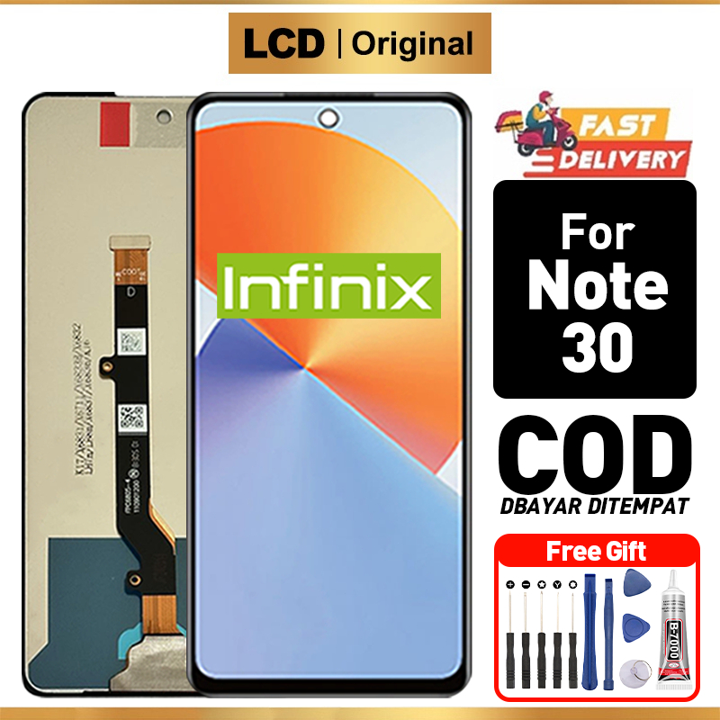 Jual LCD Infinix Note 30 Original Touchscreen asli fullset Ori ...