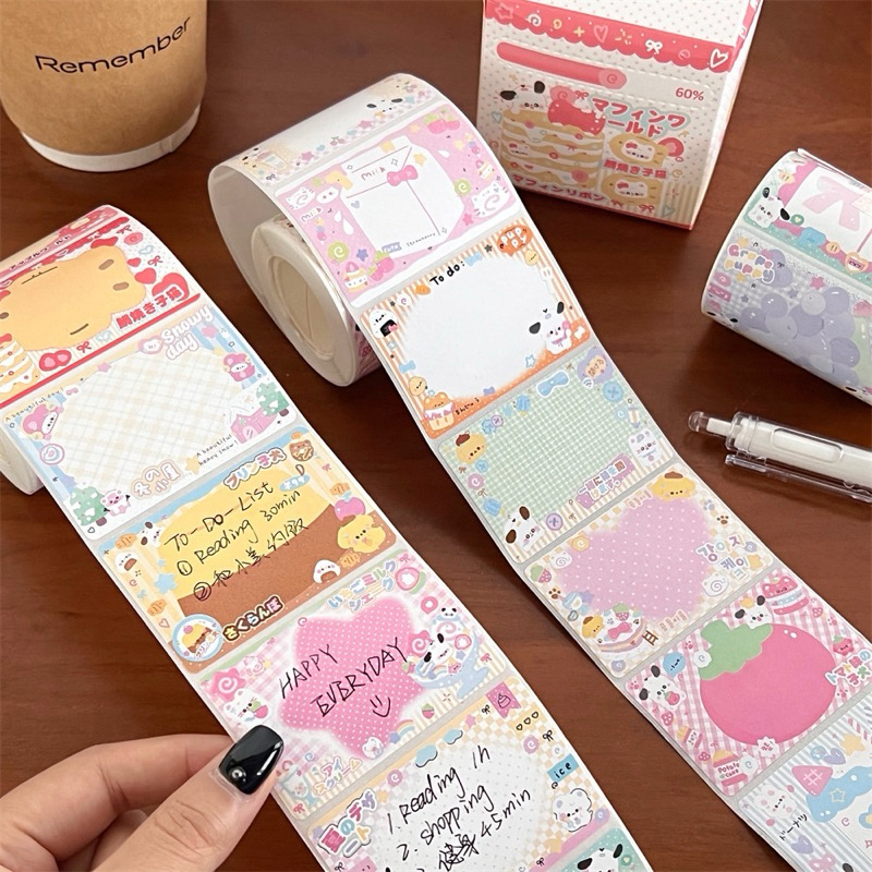 Jual 256 Lembar Memo Sticker Pull up Sticky Notes Unik dan Lucu Cute ...