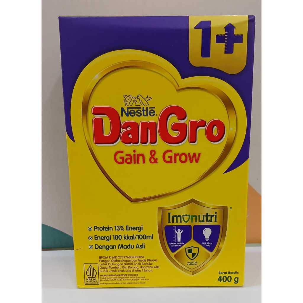 Jual Dangro Gain&grow 1 Plus 400g Box (per Dos) susu pertumbuhan anak ...