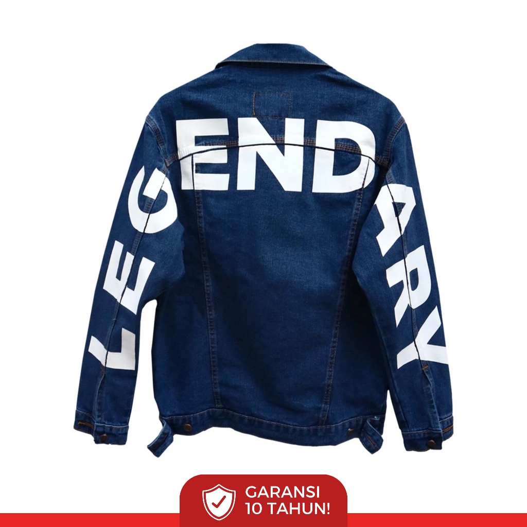 Jual PAPAGO - JAKET JEANS - JAKET DENIM PRIA - LEGENDARY | Shopee Indonesia