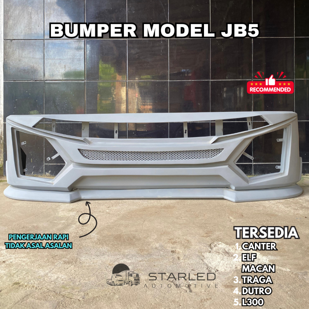 Jual Bumper Model JB5 Bahan Plat Besi Tebal Bumper saja tidak ...