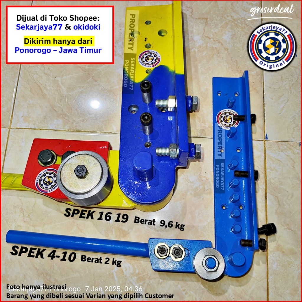 Jual SEKARJAYA77 Tekuk Besi 6 8 10 12 13 14 Tekuk besi begel behel 16 ...