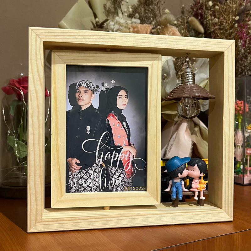 Jual Journal frame Flip Gift Handmade Kado ultah Kado pernikahan kado ...