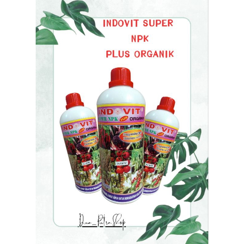 Jual Indovit Super NPK Plus Organik harga grosir | Shopee Indonesia