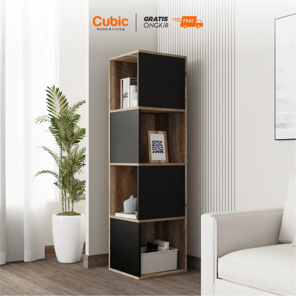 Jual Cubic Rak 4 Susun Serbaguna / Rak Sudut Minimalis / ALTO ORC 4 ...