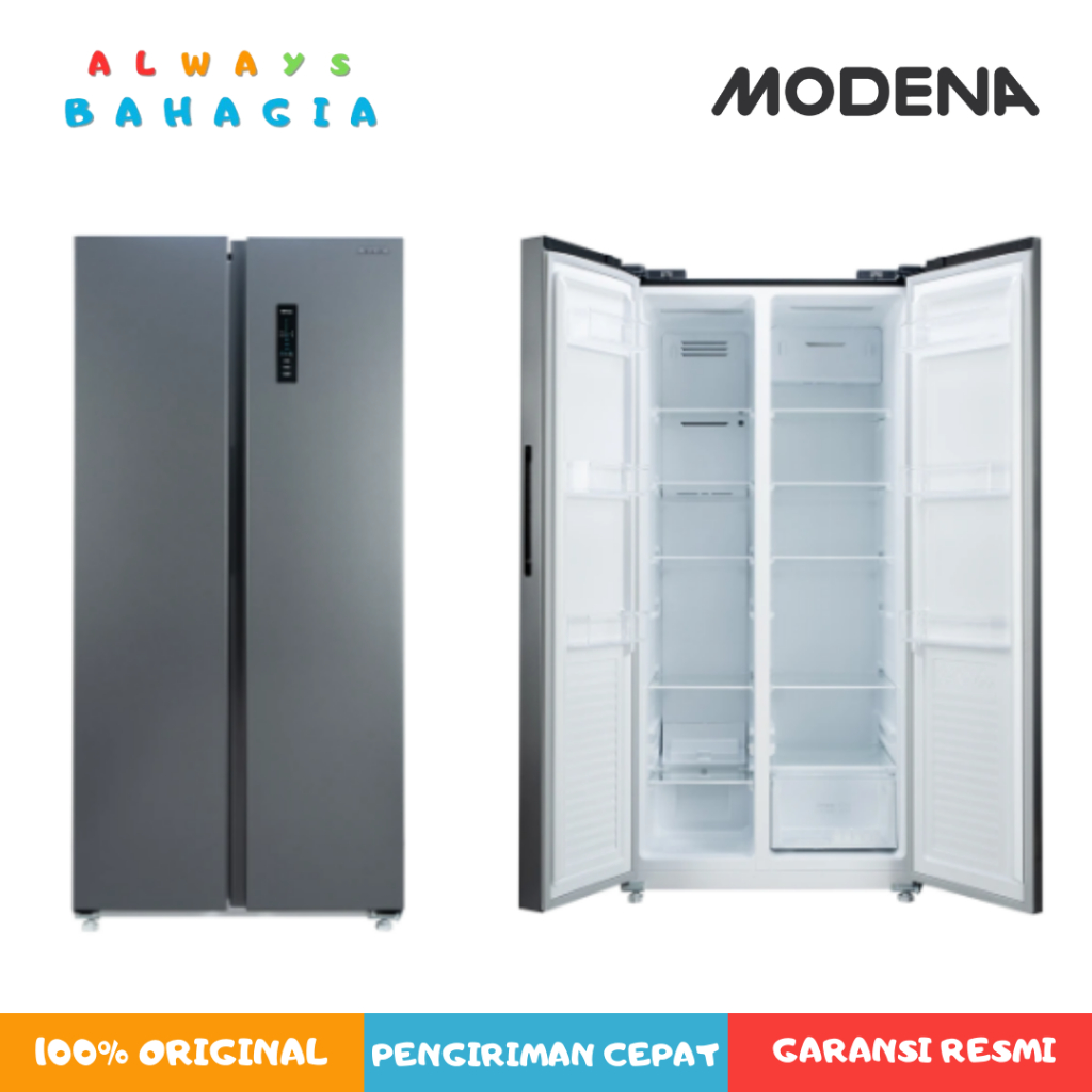Jual MODENA RF 4671 SADS Kulkas Side by Side 467L PowerHub™ Inverter ...