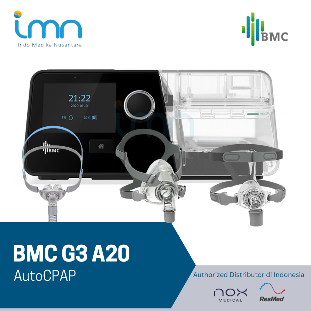 Jual BMC G3 A20 Auto CPAP - Alat Terapi CPAP Atasi Dengkur dan Sleep Apnea | Shopee Indonesia