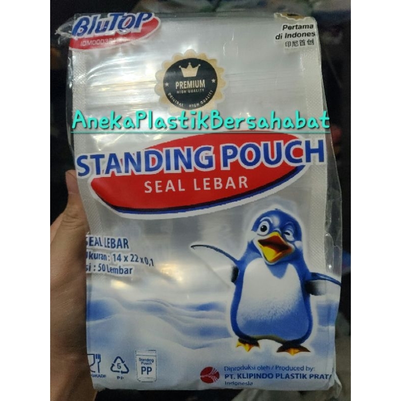 Jual ( SEAL LEBAR ) standing pouch ukuran 16x24 , 16x32 , 20x29 , 20x35 ...