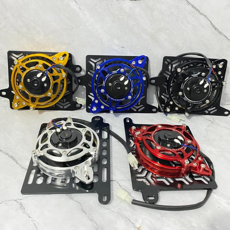 Jual EXTRA FAN RADIATOR VARIO NMAX AEROX PCX LEXI ADV cover radiator kipas pendingin radiator ...