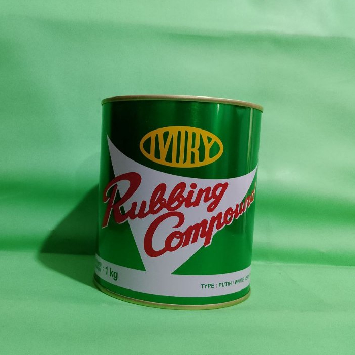 Jual Kompon / Compound Rubbing Putih Ivory 1Kg | COMPOUND RUBBING PUTIH ...
