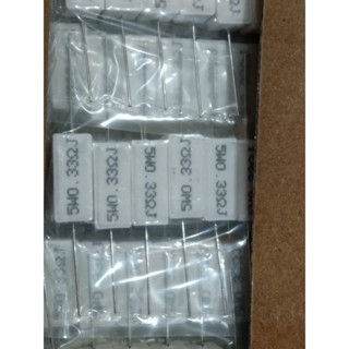 Jual resistor 5w 0.33 ohm green product taiwan kaki tembaga 5w 0,33r | Shopee Indonesia