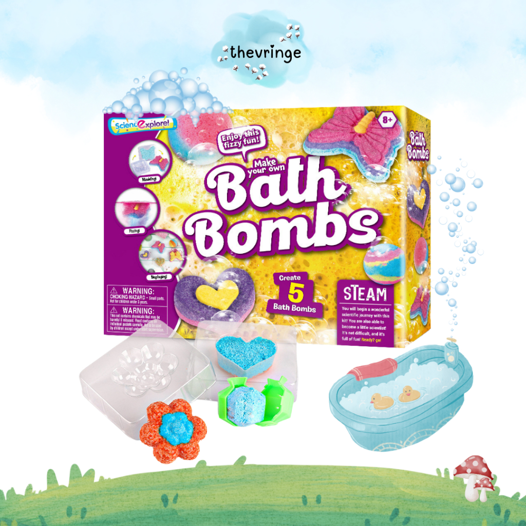 Jual Make Your Own Bath Bombs Sciencexplore STEM Science Experiment Kit ...