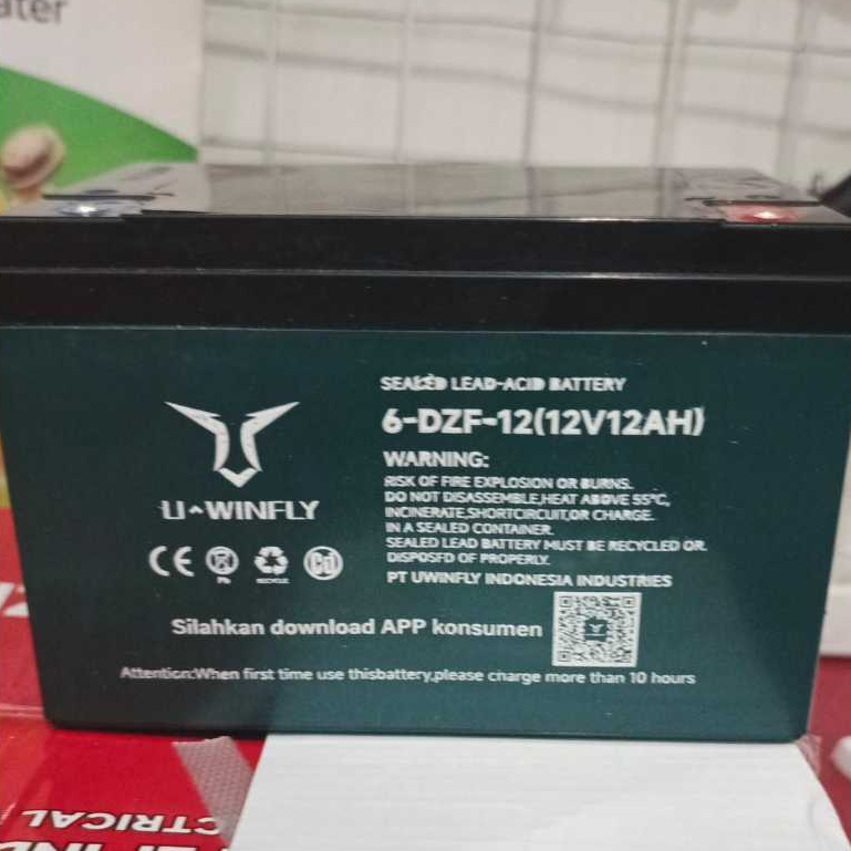 Jual Aki Sepeda Listrik dan Motor Listrik Uwinfly | Shopee Indonesia