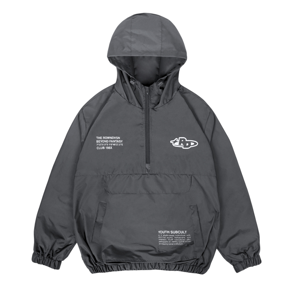 Jual Rown Division Official Anorak Jacket - Rowndvsn Jaket Parasut ...