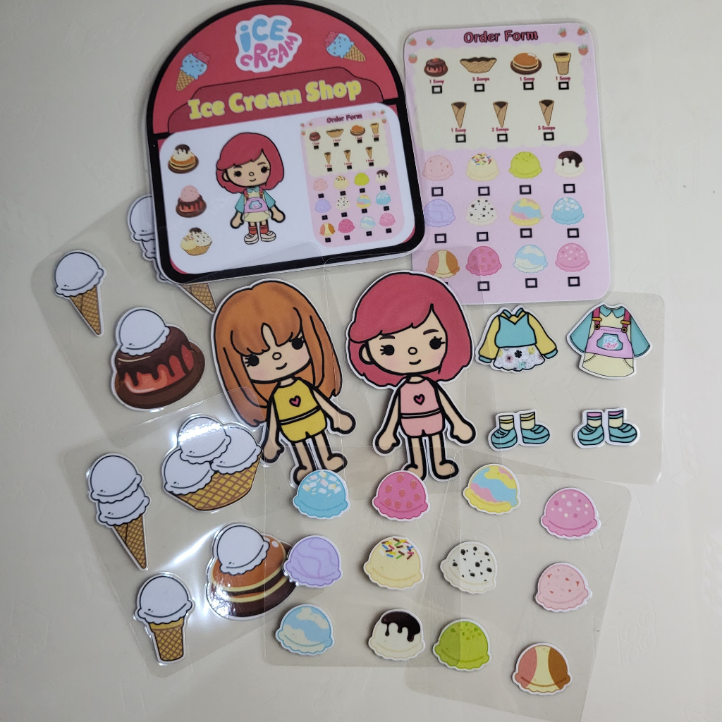 Jual Toca Boca Life World Paper Book Mainan Bongkar Pasang Busy Book ...