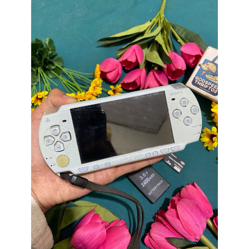 Jual Sony Psp-2006 Blue Mint Edition Include Memo 4Gb (Full game ...