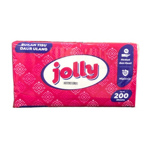 Jual Tisu Tissue Jolly 200 Sheets 2ply | Shopee Indonesia