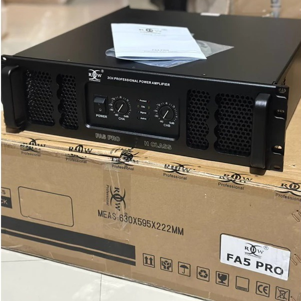 Jual Power Amplifier RDW FA 5 PRO/RDW FA5 PRO Amplifier Profesional ...