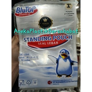 Jual standing pouch plastik zip lock STP ukuran 20x29 , 20x35 cocok utk ...
