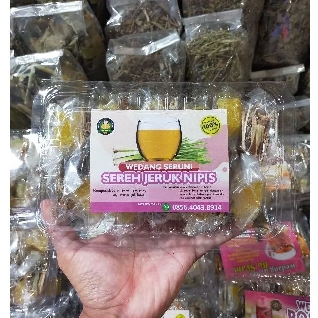 Jual Wedang seruni - original SERUNI Jogja - wedang sereh jeruk nipis ...