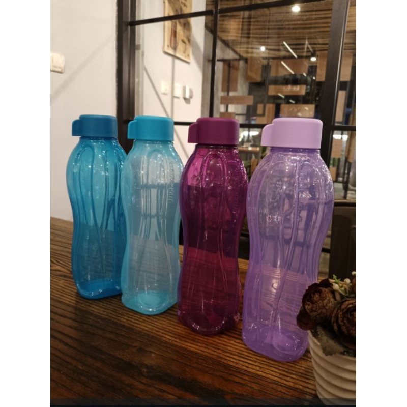 Jual Botol Minum Tutup Ulir/Flip Top Tupperware Eco Bottle 1L (1 ...