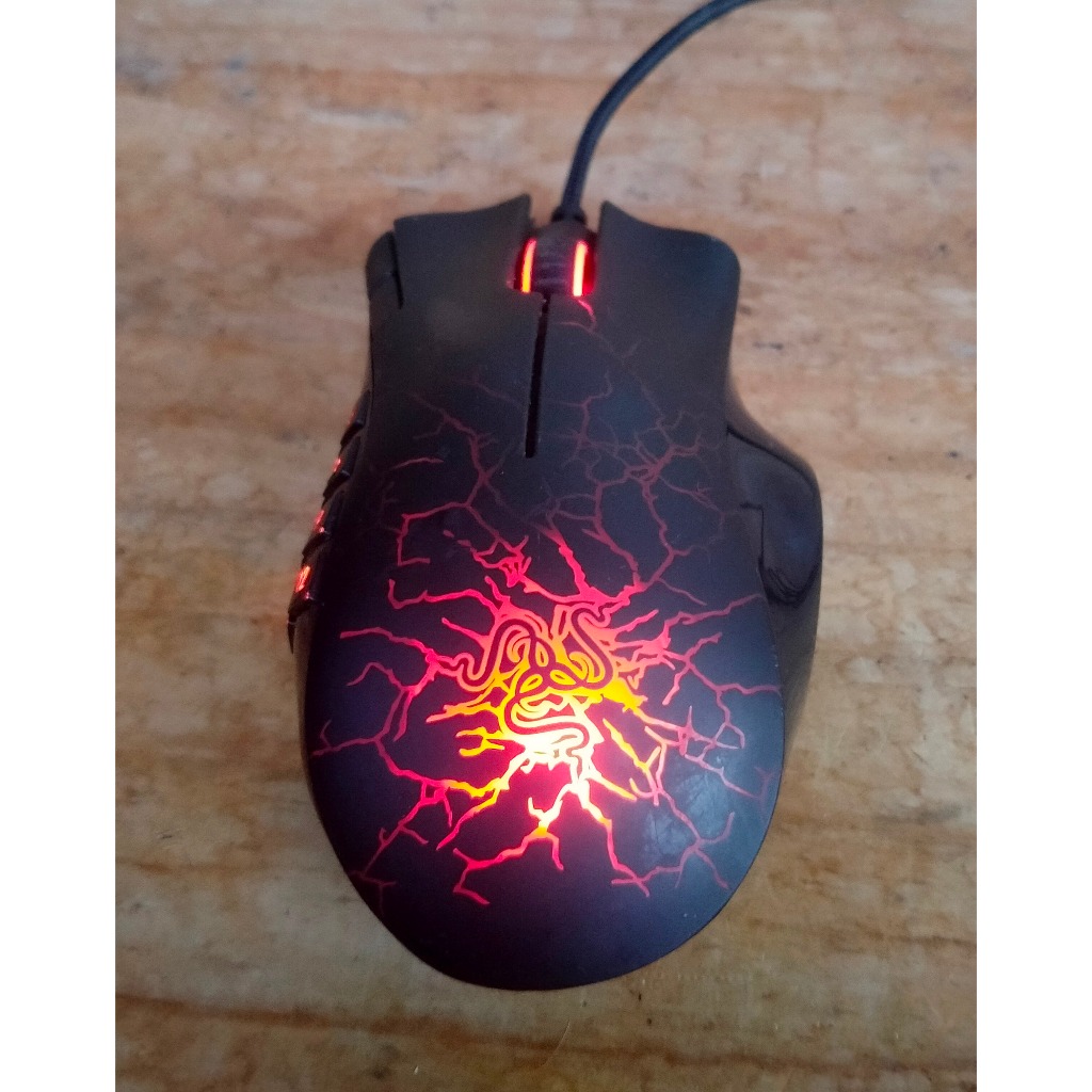 Jual Razer NAGA Molten Special Edition 3.5GHz 5600 DPI MMO Gaming Mouse ...