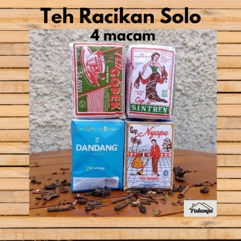 Jual Paket Teh Racikan Khas Solo ( 4pcs ) Teh Tubruk - Teh Sintren, Teh ...